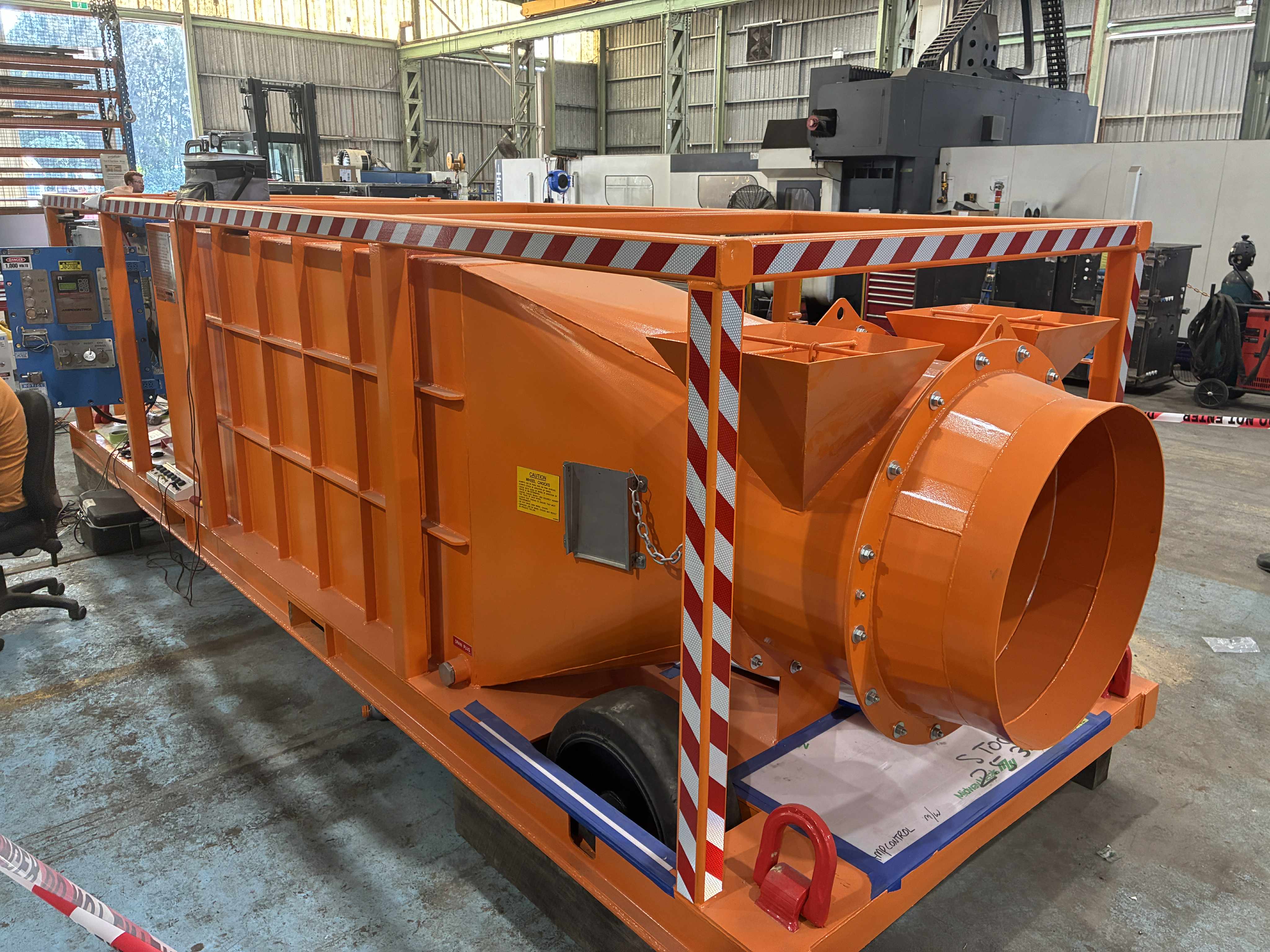 How to overhaul an auxiliary fan for underground mining